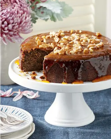 GLAZED POPPYSEED AND WALNUT CAKE - PressReader