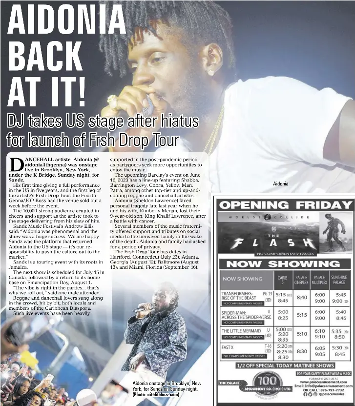 AIDONIA BACK AT IT! - PressReader