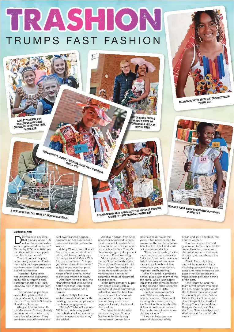 TRASHION TRUMPS FAST FASHION - PressReader