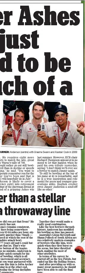Another Ashes series just seemed to be too much of a stretch - PressReader