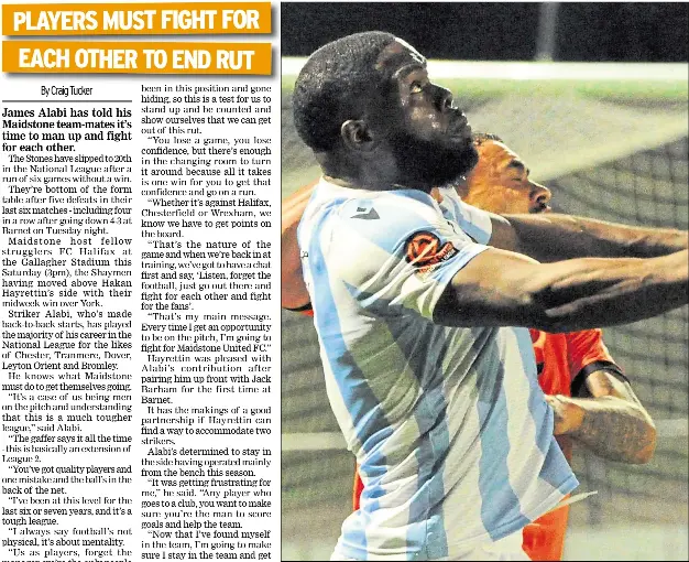 Alabi’s call to arms - PressReader