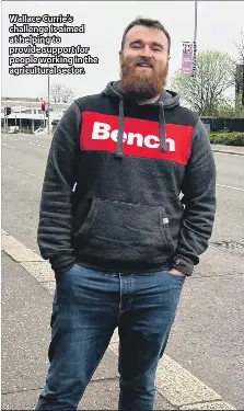 Walker Wallace steps out for rural charities - PressReader