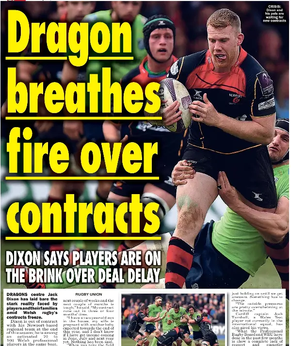 Dragon breathes fire over contracts - PressReader