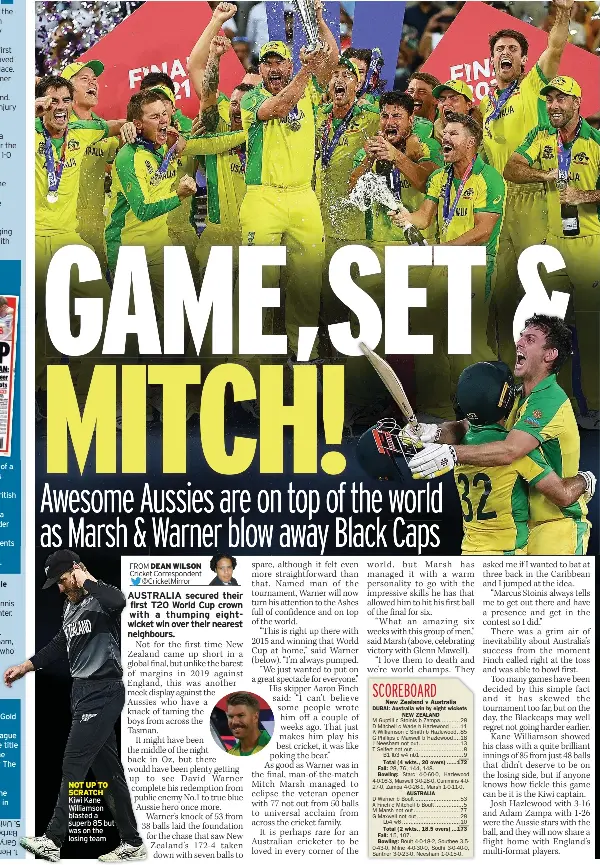 GAME,SET & MITCH! - PressReader