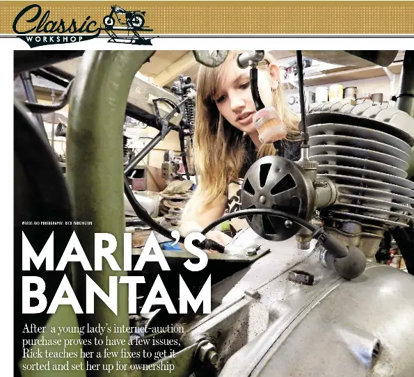 MARIA’S BANTAM - PressReader
