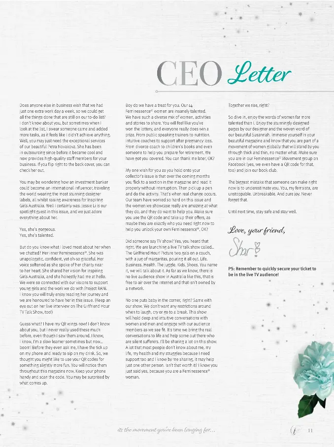 CEO Letter - PressReader