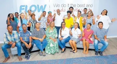 43 persons receive tertiary scholarshi­ps from Flow - PressReader