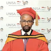 Amarharhab­e royal makes history as Unisa professor - PressReader
