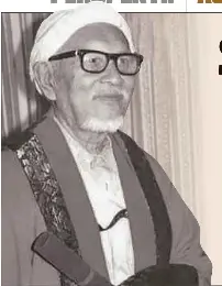 Sheikh Idris al-marbawi terpaksa dipujuk terima anugerah - PressReader