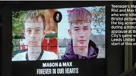 Tributes paid to teen friends who died after stabbing attack - PressReader