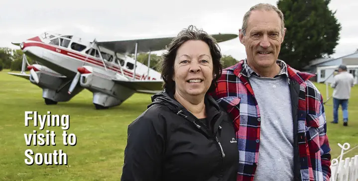 Flying visit to South SANDY EGGLESTON - PressReader