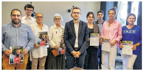Suite à son questionna­ire aux Cadurciens, les priorités du candidat ...
