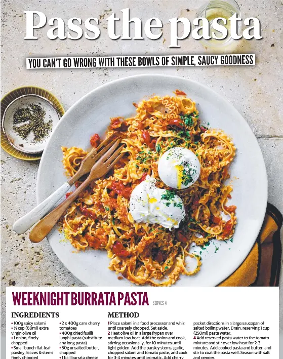 Pass the pasta - PressReader