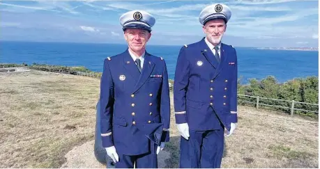 Le chef de poste Marc a pris ses fonctions au sémaphore de Ploumanac’h ...