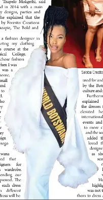 Seloba Creations to showcase masterpiec­es - PressReader