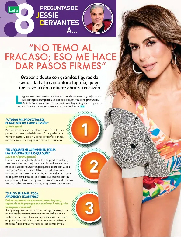 “NO TEMO AL FRACASO; ESO ME HACE DAR PASOS FIRMES” - PressReader