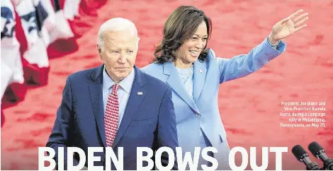 BIDEN BOWS OUT - PressReader