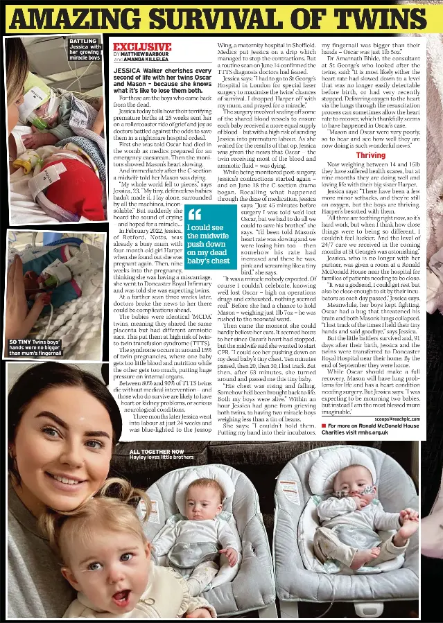 AMAZING SURVIVAL OF TWINS - PressReader