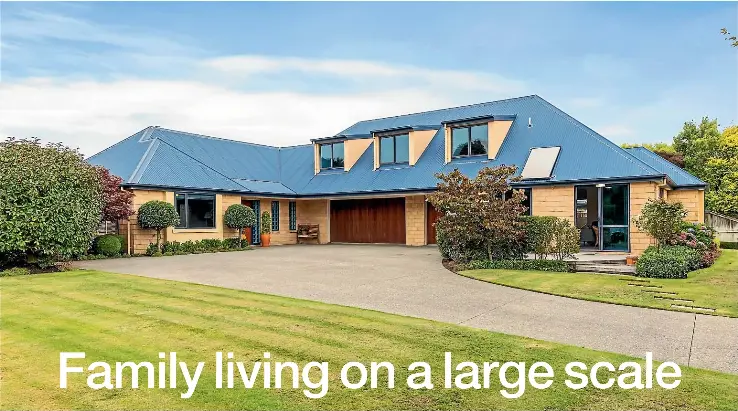 Family living on a large scale - PressReader