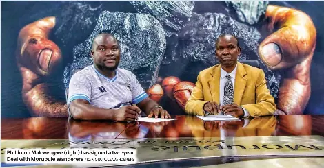 Makwengwe extends Wanderers stay - PressReader