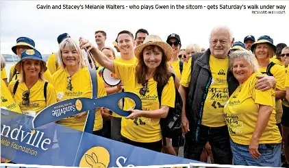 Record 160 walkers take charity trek in their stride - PressReader