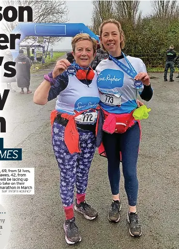 Poignant reason fuelling mother and daughter’s mission in city half ...