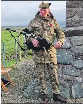 Fallen heroes honoured in gusty Glenbarr - PressReader