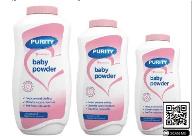 Purity Essentials Baby Powder products recalled - PressReader