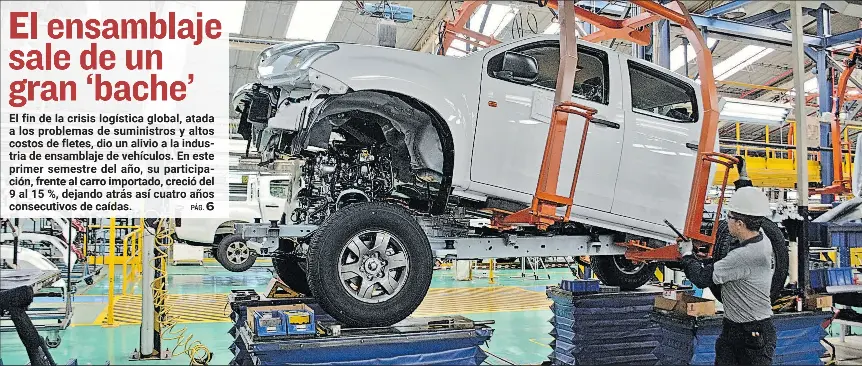 El ensamblaje sale de un gran ‘bache’ - PressReader