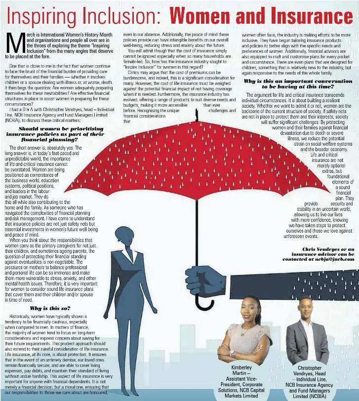 Inspiring Inclusion: Women and Insurance - PressReader