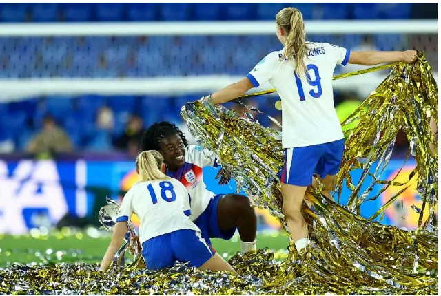 Marriage of team spirit and attention to detail led to England’s golden confetti moment ...