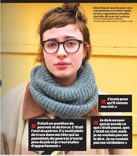 « J’ai peur » – Alice, sa présumée victime - PressReader