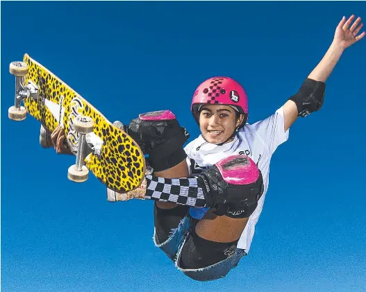 Rising stars will take on the world at skate event - PressReader