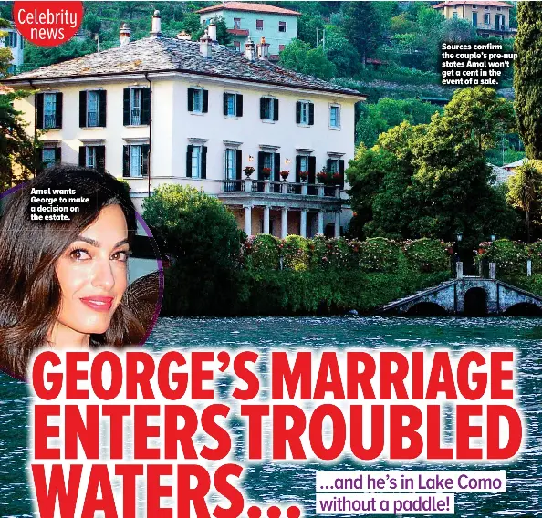 GEORGE’S MARRIAGE ENTERS TROUBLED WATERS... - PressReader