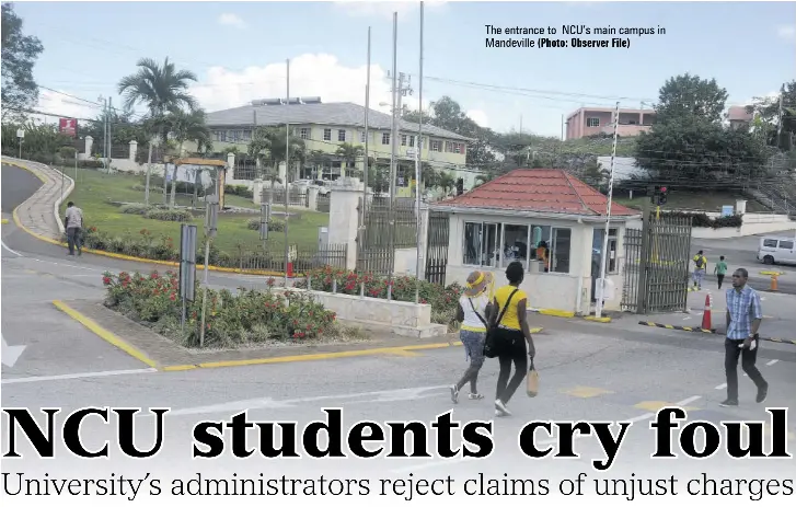 NCU students cry foul - PressReader