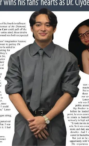 How Lance Carr wins his fans’ hearts as Dr. Clyden Ramirez - PressReader