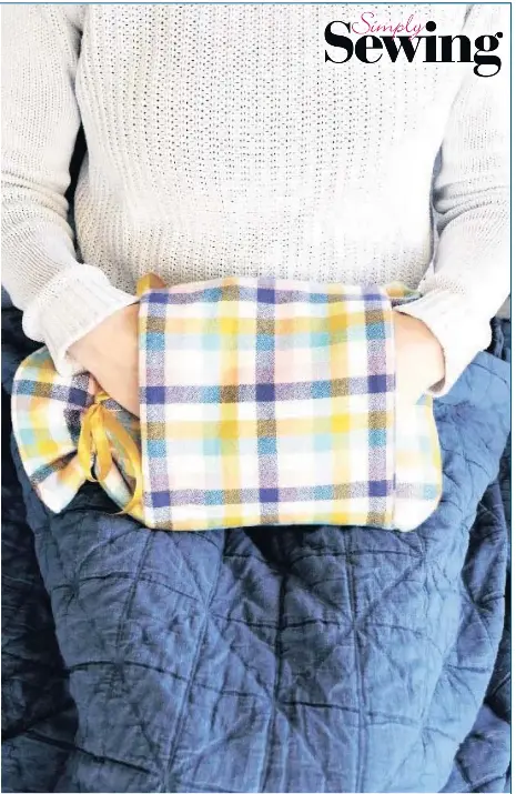 HOW TO MAKE... A HOT WATER BOTTLE COVER - PressReader