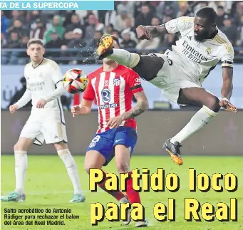 EL MADRID, FINALISTA DE LA SUPERCOPA - PressReader