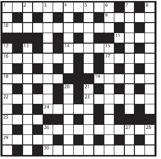 CRYPTIC CROSSWORD - PressReader