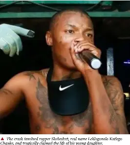 Investigat­ion launched after rapper Shebeshxt’s daughter killed in ...