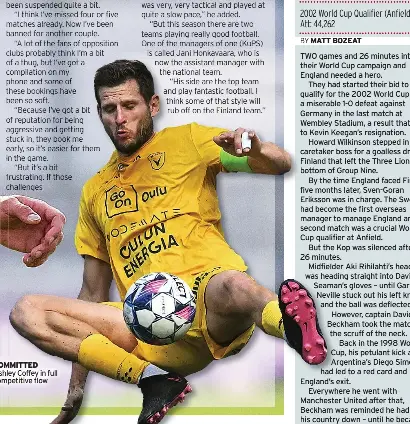 Coffey’s brewing up a storm as hot Finnisher - PressReader