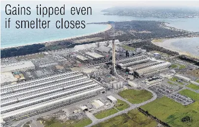 Gains tipped even if smelter closes - PressReader
