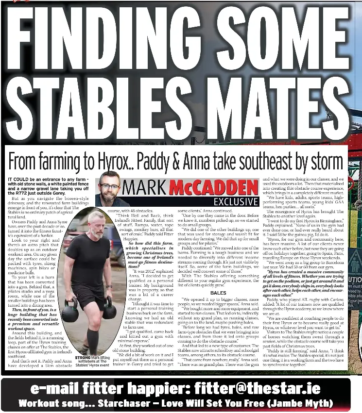 FINDING SOME STABLES MATES - PressReader