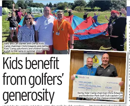 Kids benefit from golfers’ generosity - PressReader