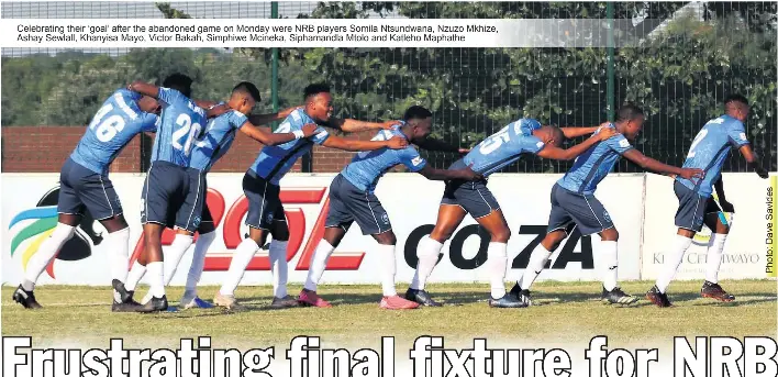 Frustratin­g final fixture for NRB - PressReader