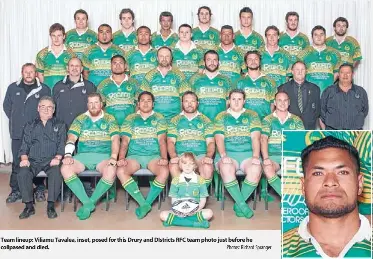 Third player death for Drury rugby club - PressReader