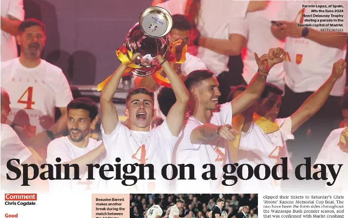 Spain reign on a good day - PressReader