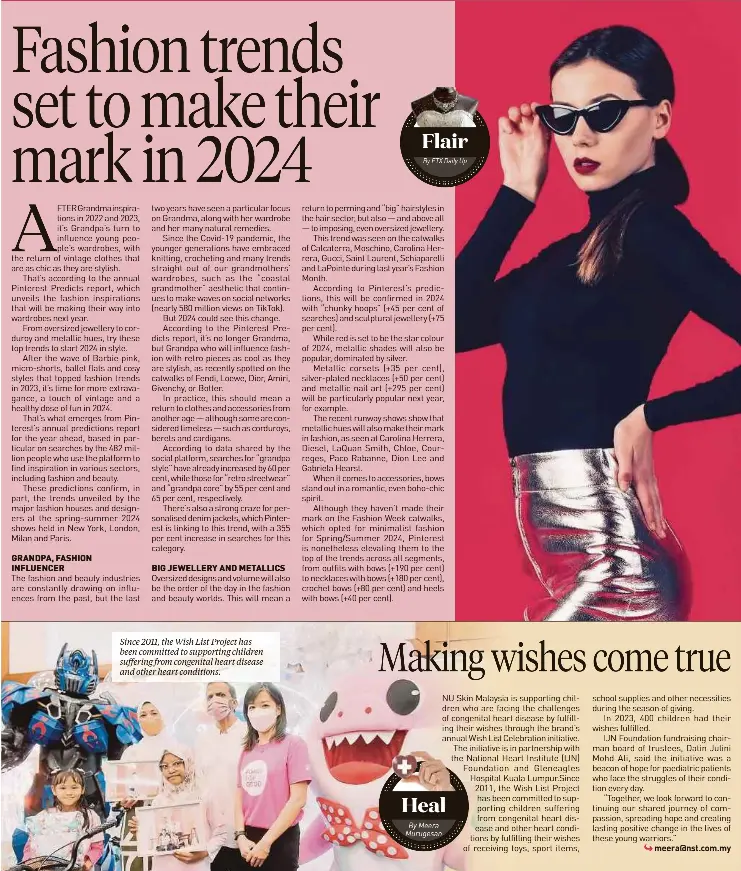 Fashion trends set to make their mark in 2024 - PressReader