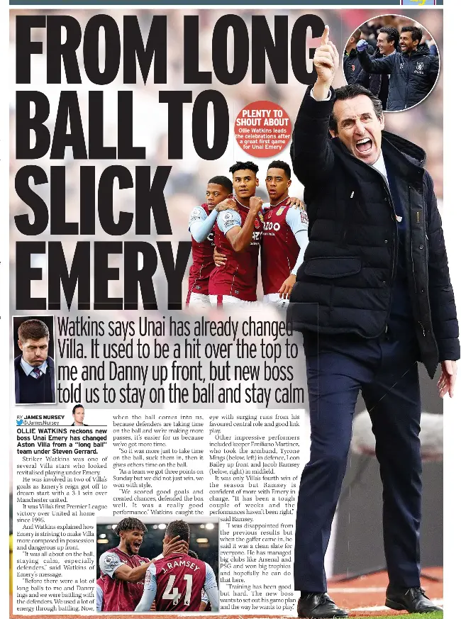 FROM LONG BALL TO SLICK EMERY - PressReader