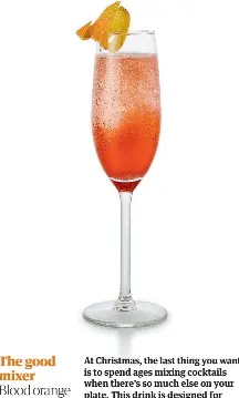 Blood orange spritz - PressReader